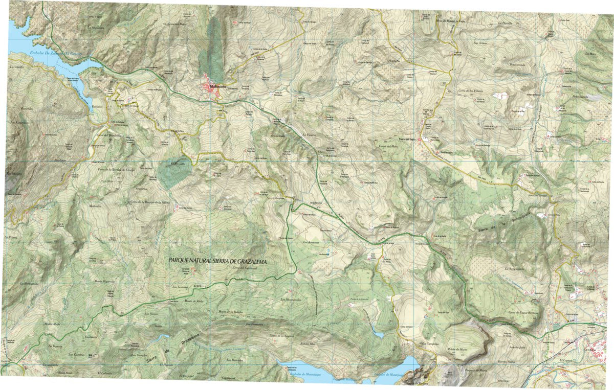 Montecorto (1050-2) Map by Instituto Geografico Nacional de Espana ...