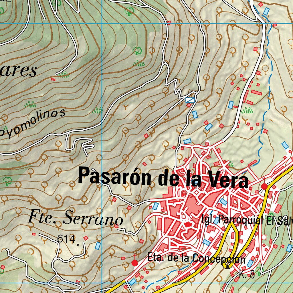 Jaraiz de la Vera (0599-3) Map by Instituto Geografico Nacional de ...