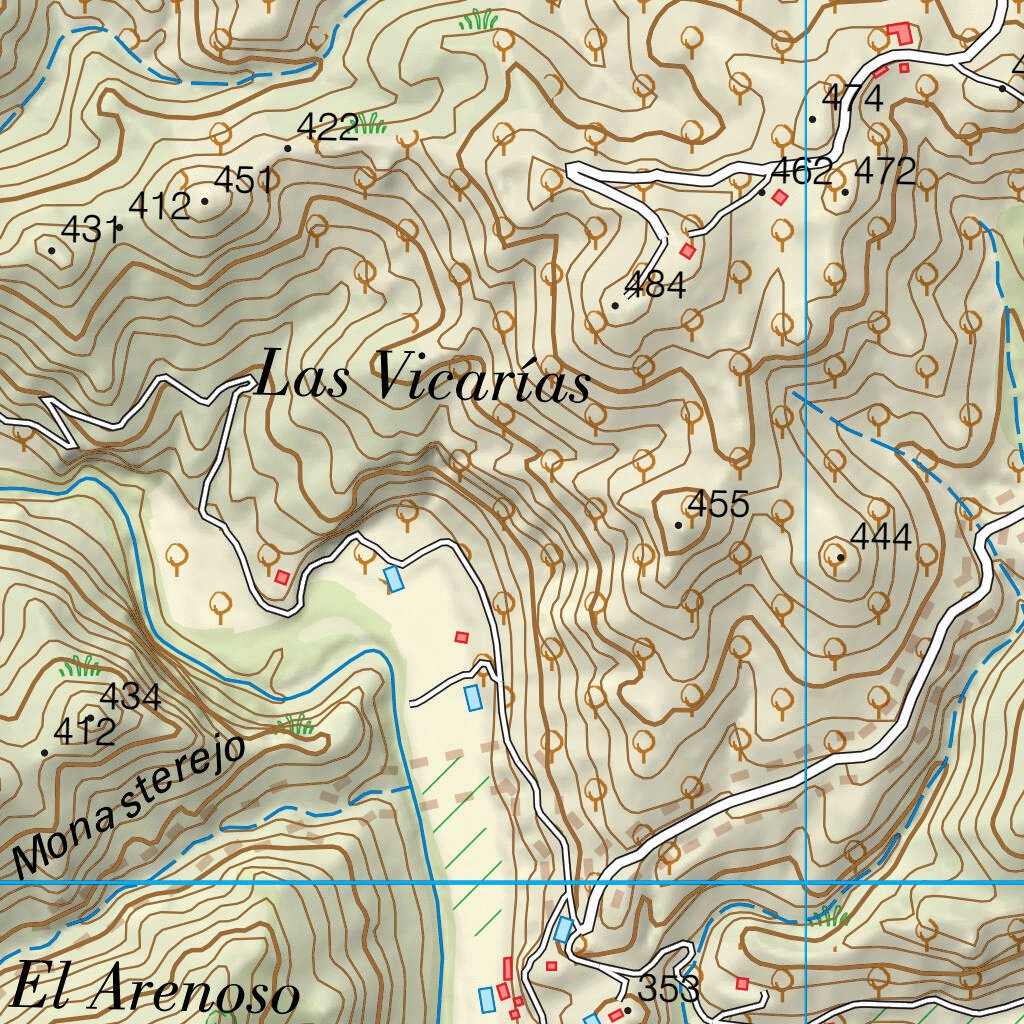 Olvera (1036-2) Map by Instituto Geografico Nacional de Espana | Avenza ...