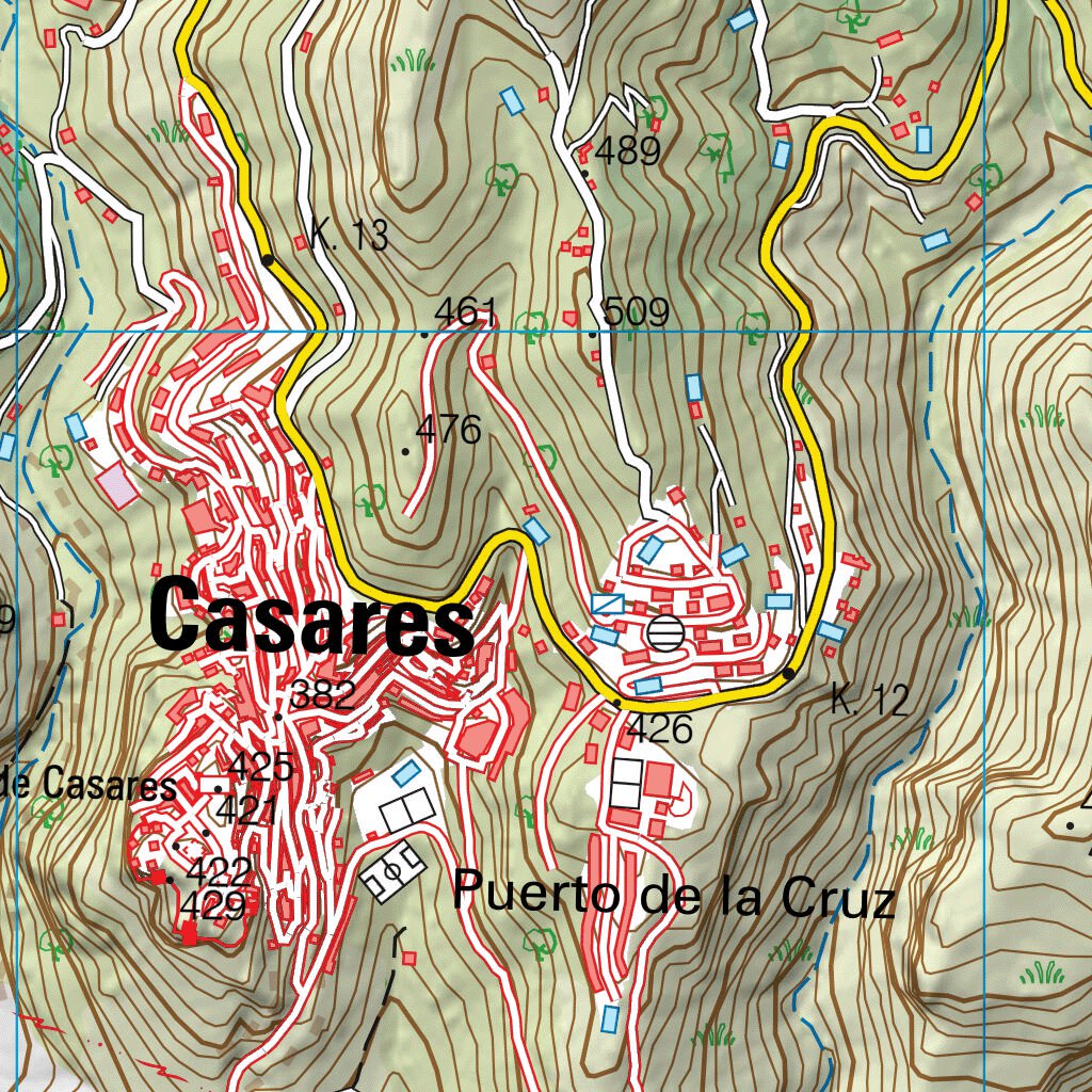 Casares (1071-2) Map by Instituto Geografico Nacional de Espana ...