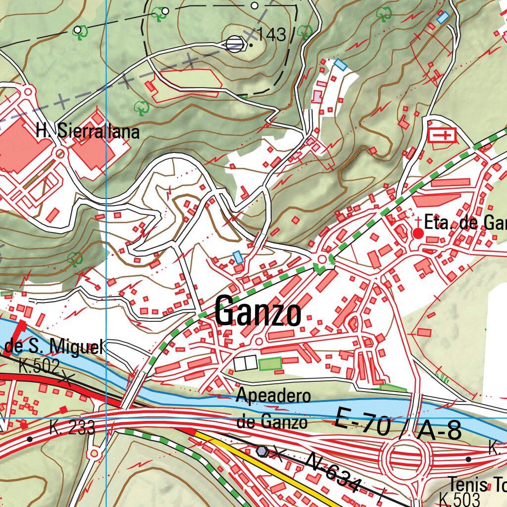 Torrelavega (0034-3) Map by Instituto Geografico Nacional de Espana ...