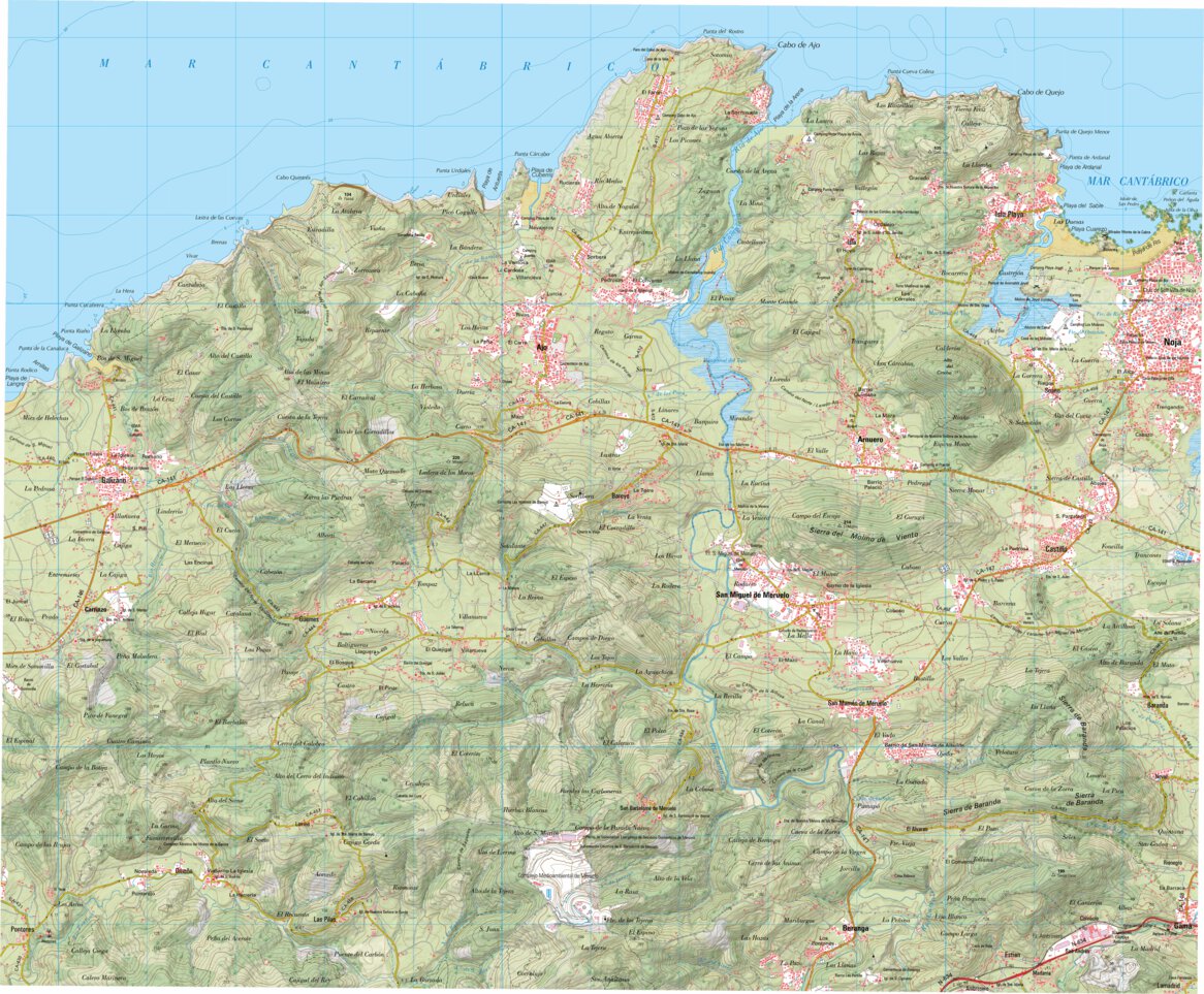 Noja (0035-2) Map by Instituto Geografico Nacional de Espana | Avenza Maps