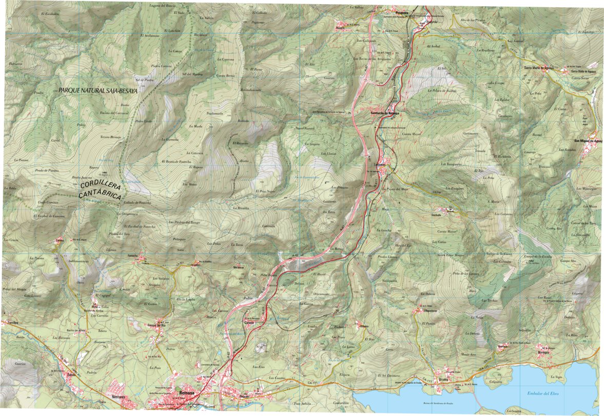 Reinosa (0083-3) Map by Instituto Geografico Nacional de Espana ...