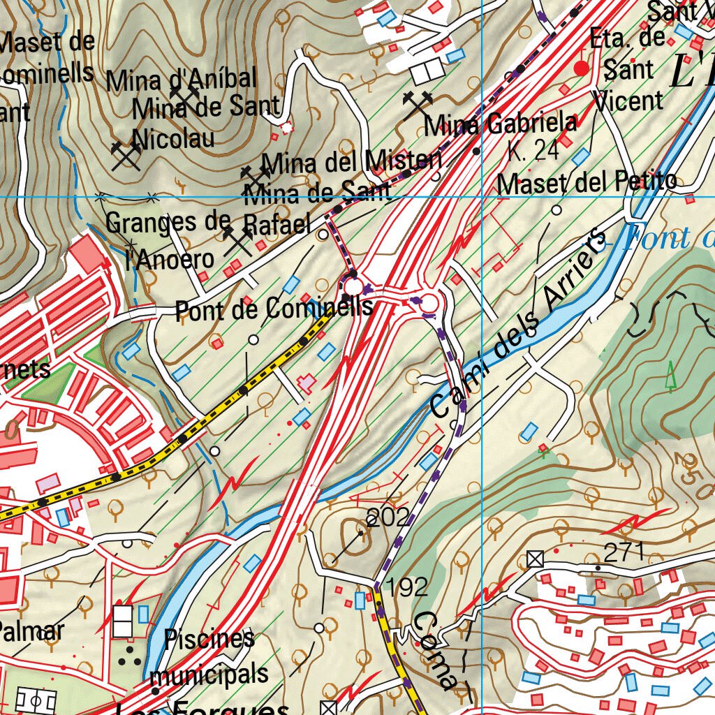 Borriol (0616-3) Map by Instituto Geografico Nacional de Espana ...