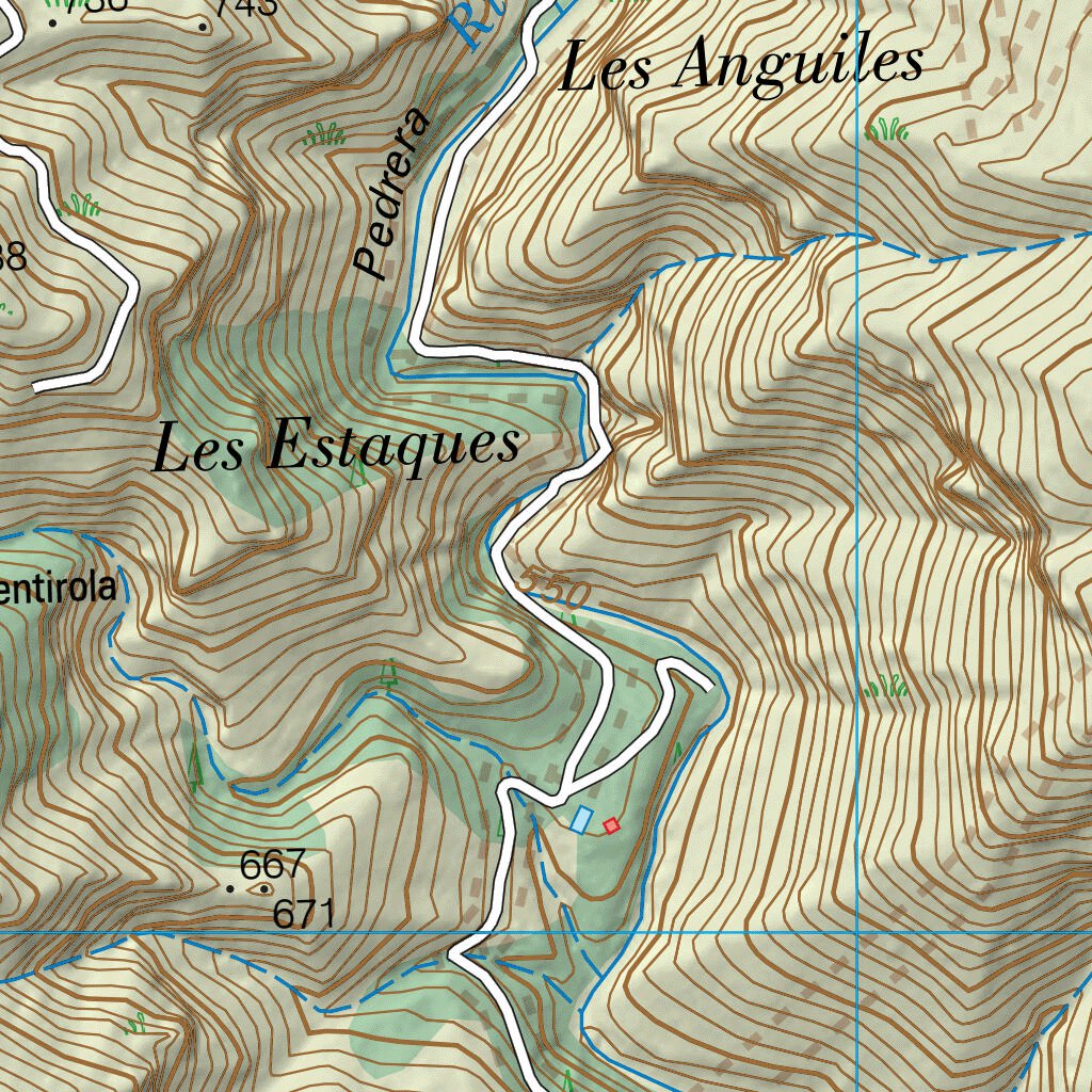 Chodos/Xodos (0592-4) Map by Instituto Geografico Nacional de Espana ...