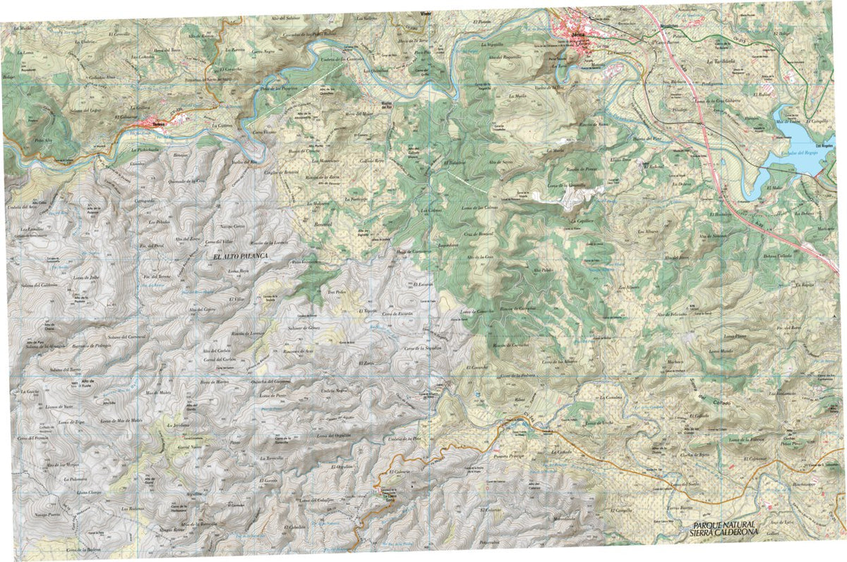 Jérica (0639-4) Map by Instituto Geografico Nacional de Espana | Avenza ...