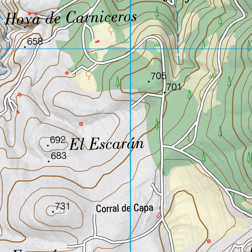 Jérica (0639-4) Map by Instituto Geografico Nacional de Espana | Avenza ...