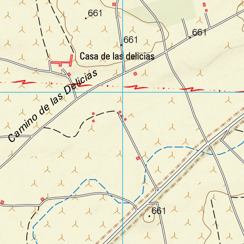 Ermita de la Virgen de las Viñas (0739-4) Map by Instituto Geografico ...