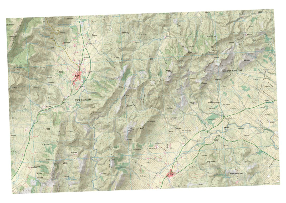 Catí (0570-2) Map by Instituto Geografico Nacional de Espana | Avenza Maps