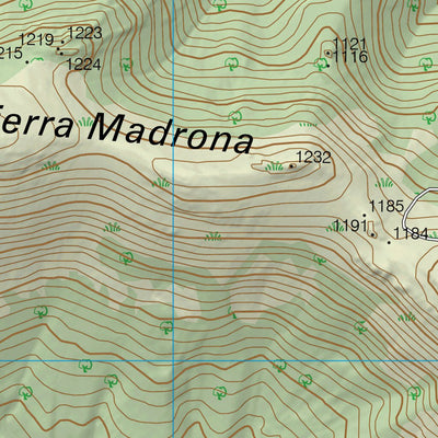 Sierra Madrona (0860-2) Map by Instituto Geografico Nacional de Espana ...