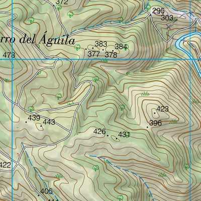 El Aguila (0921-3) Map by Instituto Geografico Nacional de Espana ...