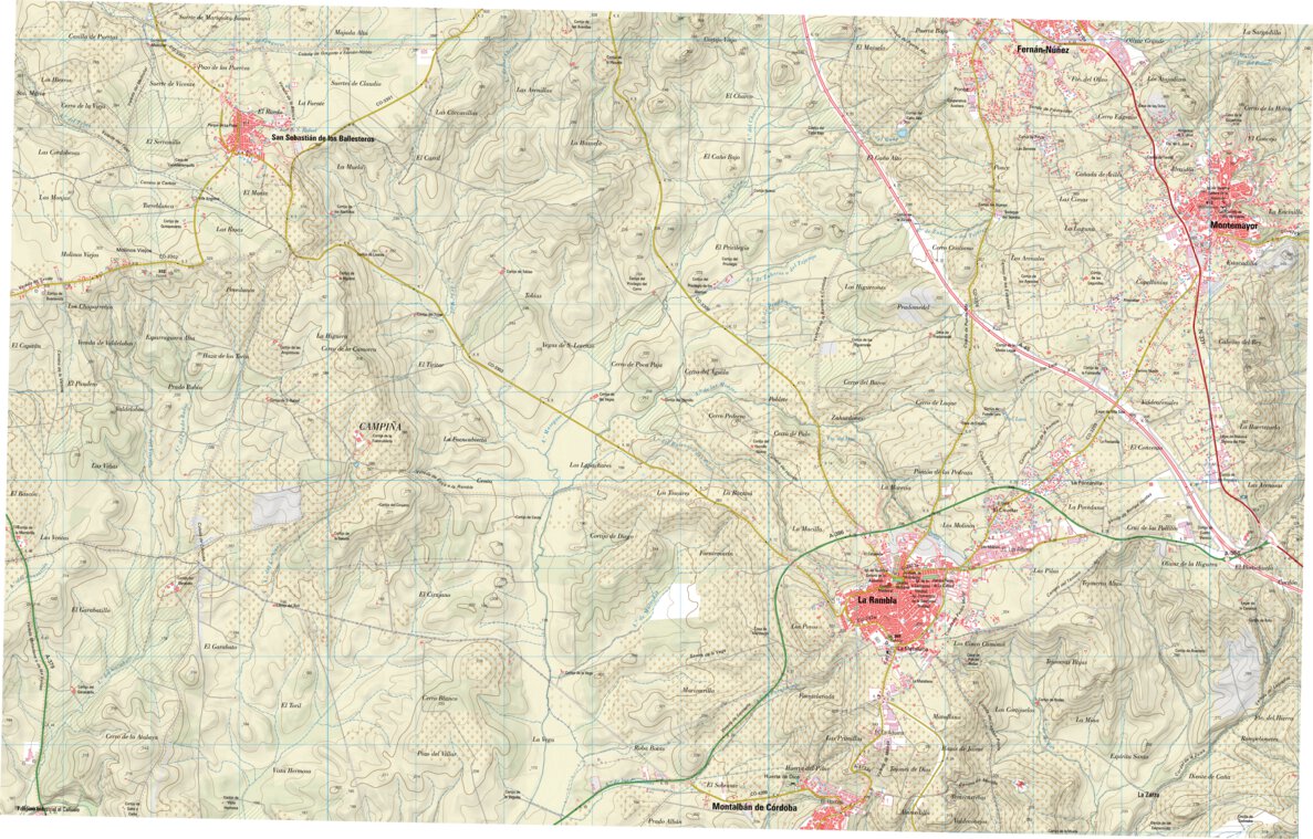 La Rambla (0966-1) Map by Instituto Geografico Nacional de Espana ...