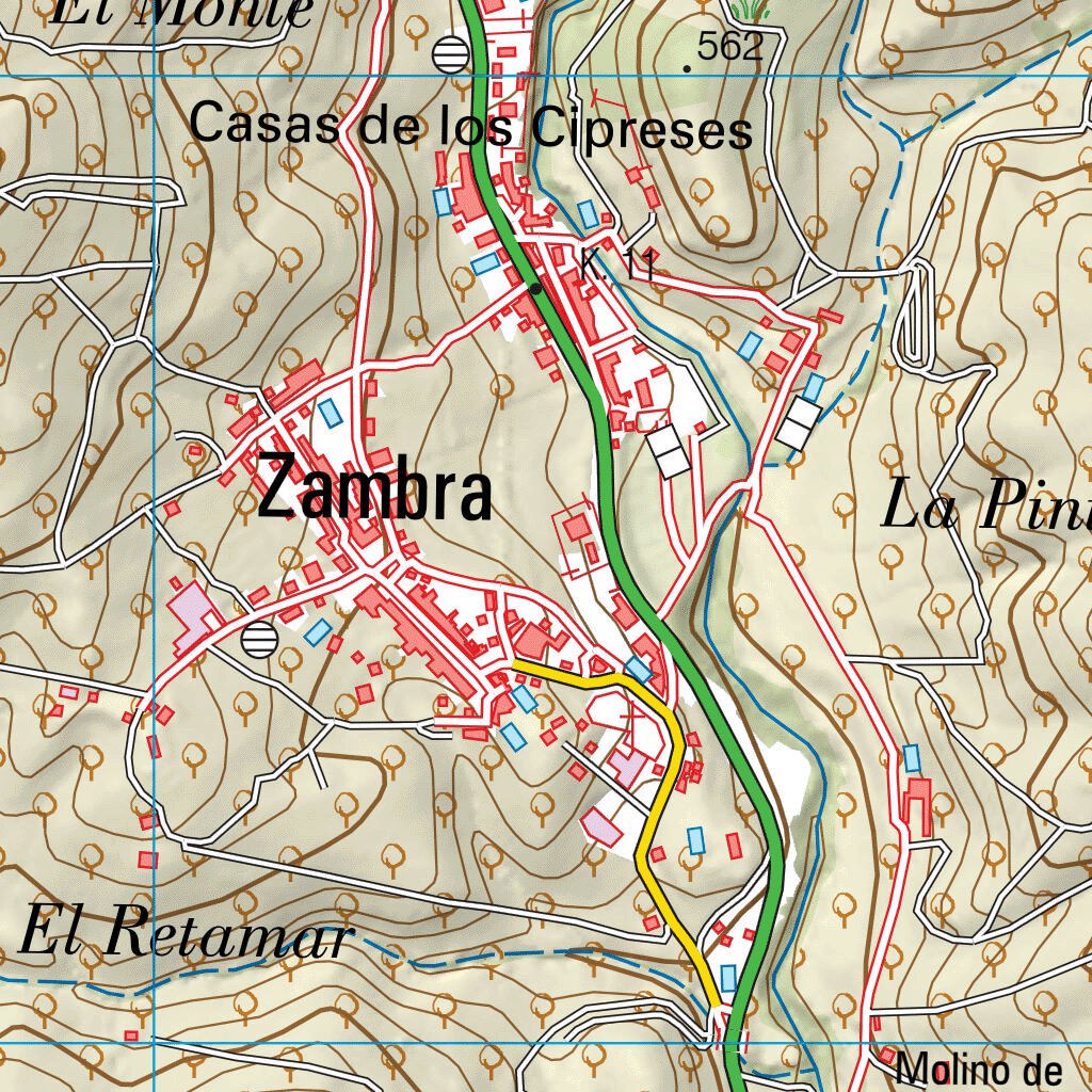 Lucena (0989-3) Map by Instituto Geografico Nacional de Espana | Avenza ...