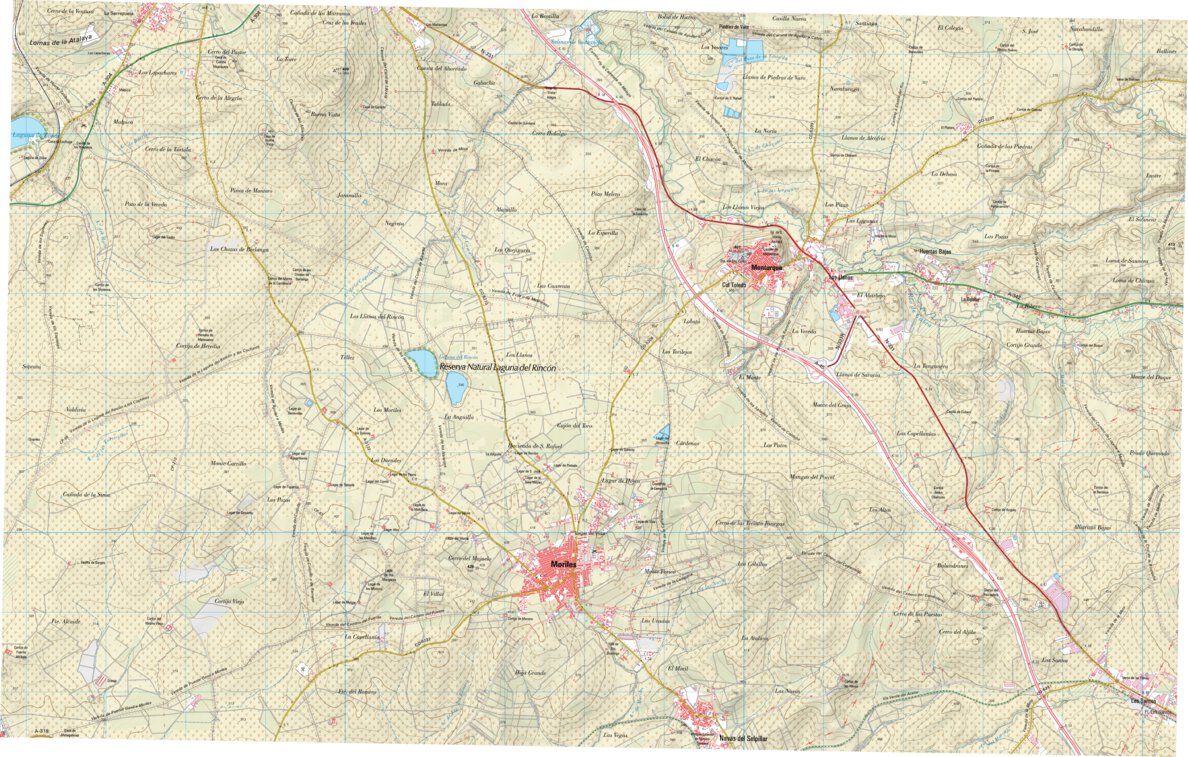 Moriles (0988-2) Map by Instituto Geografico Nacional de Espana ...