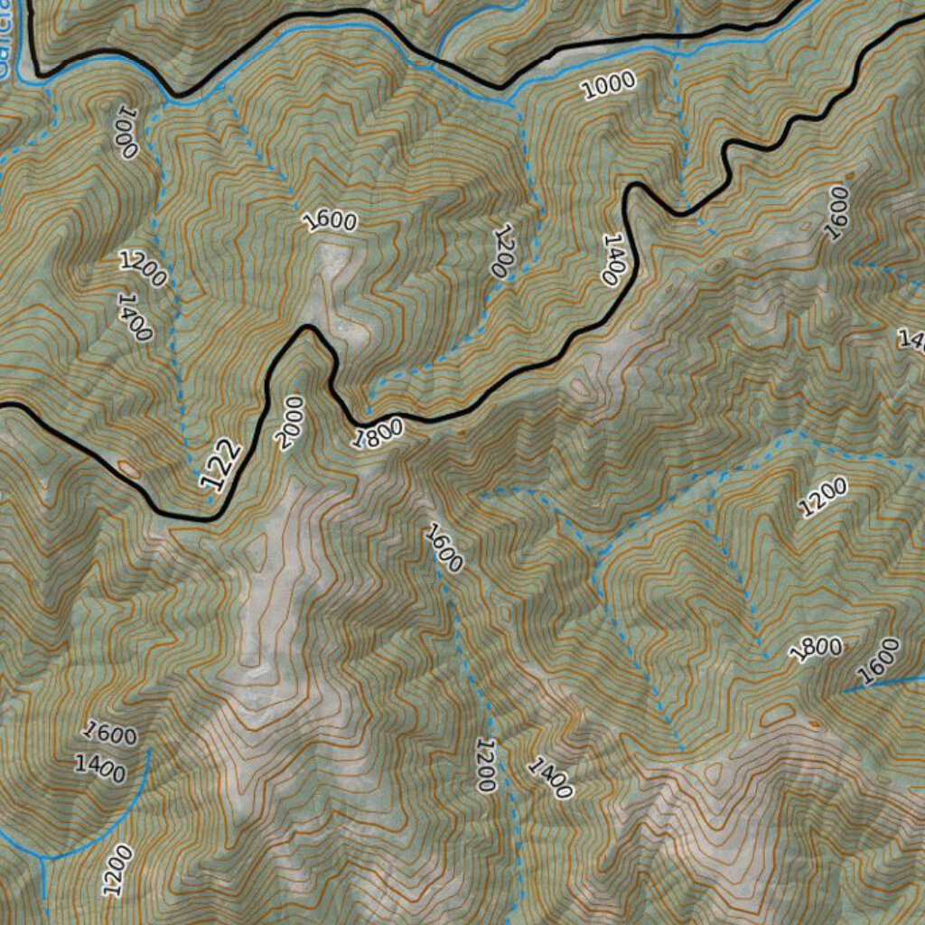 MENDOCINO COAST HUBS & ROUTES ALL ROADS & TRAILS SOUTH Map by ...