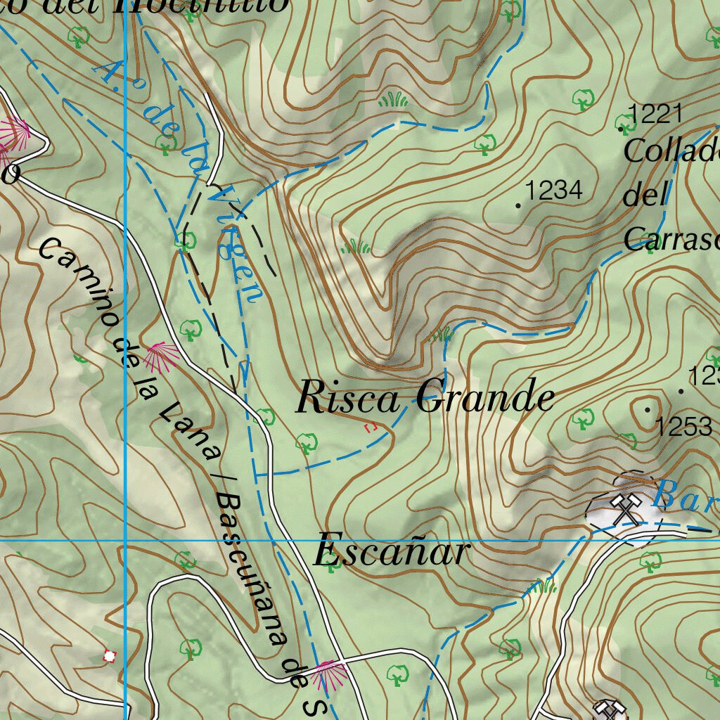 Villar de Domingo García (0586-4) Map by Instituto Geografico Nacional ...