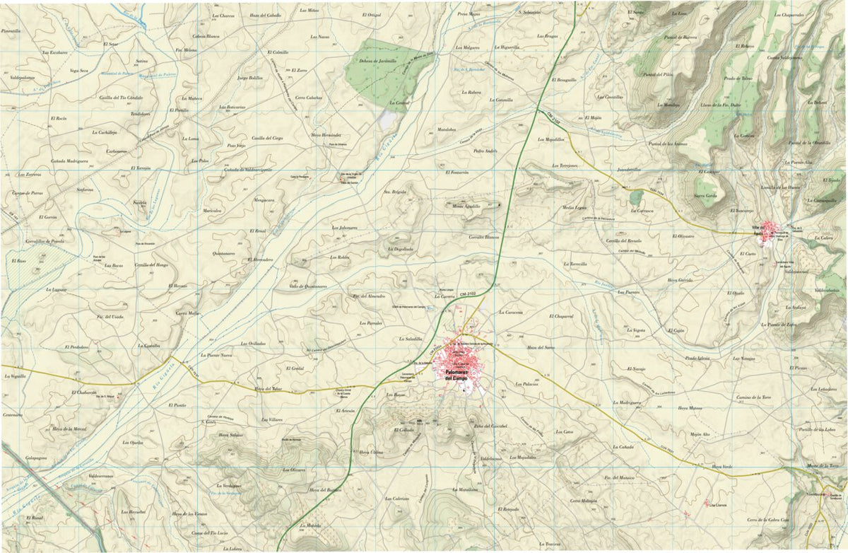 Palomares del Campo (0633-2) Map by Instituto Geografico Nacional de ...