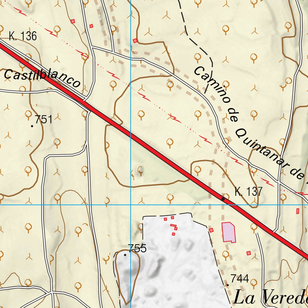 El Toboso (0688-4) Map by Instituto Geografico Nacional de Espana ...