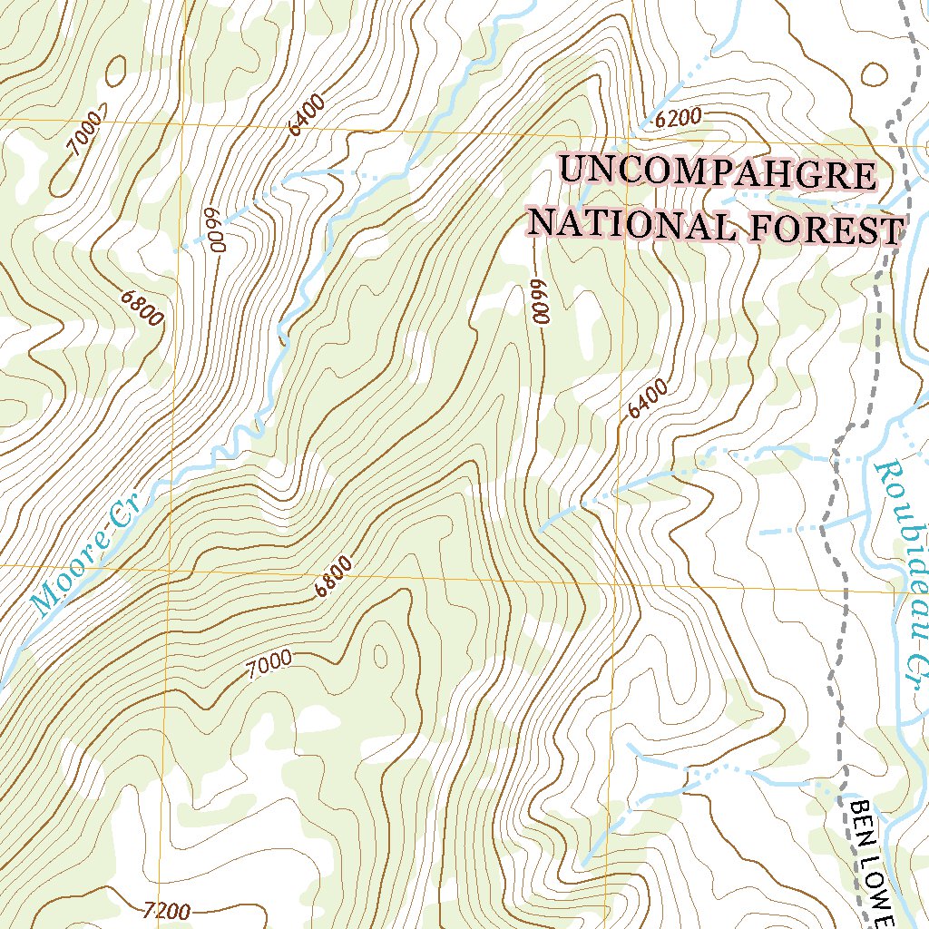 Camel Back, CO (2019, 24000-Scale) Map by United States Geological ...