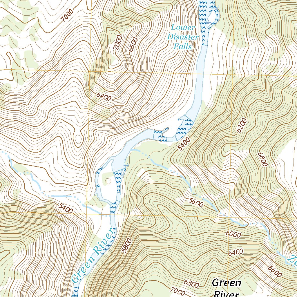 Canyon of Lodore North, CO (2019, 24000-Scale) Map by United States ...
