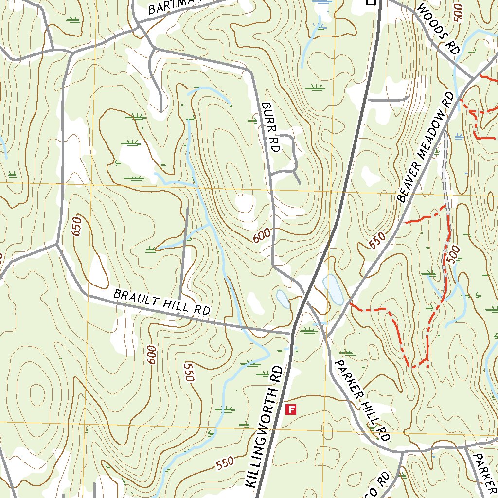 Haddam, CT (2021, 24000-Scale) Map by United States Geological Survey ...