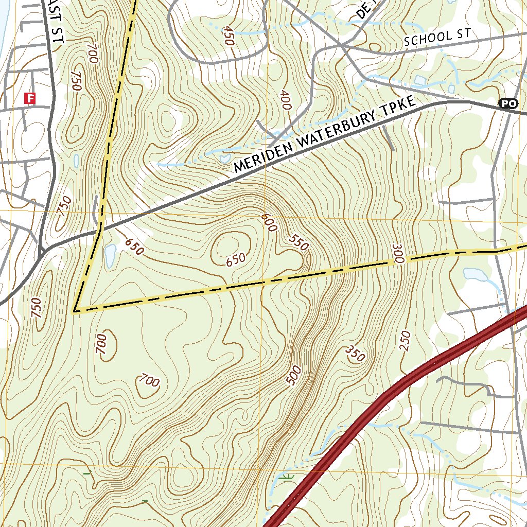 Southington, CT (2021, 24000-Scale) Map by United States Geological ...