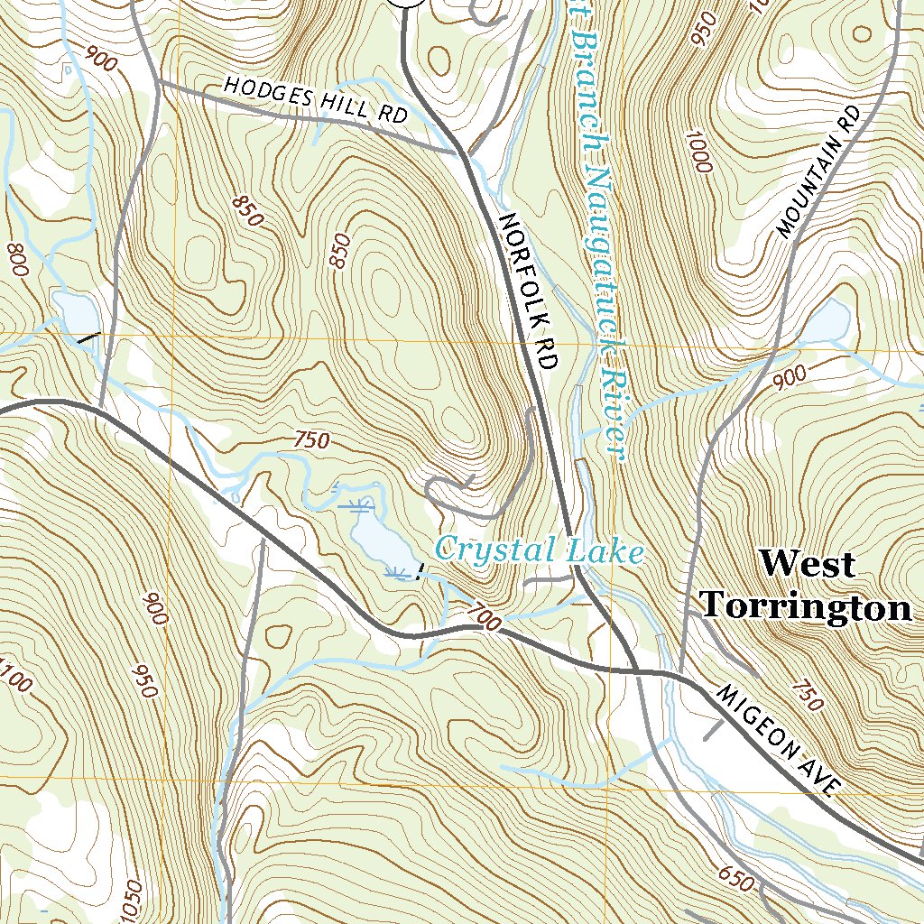 West Torrington, CT (2021, 24000-Scale) Map by United States Geological ...