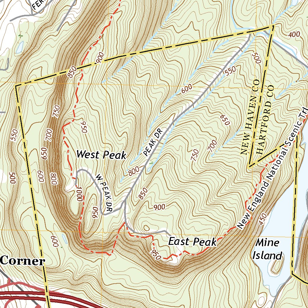 Meriden, CT (2021, 24000-Scale) Map by United States Geological Survey ...