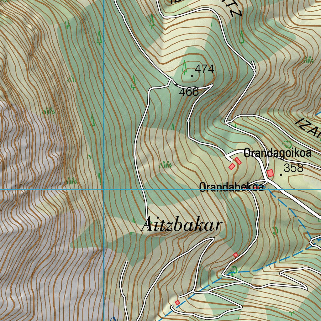 Azkoitia (0063-4) Map by Instituto Geografico Nacional de Espana ...