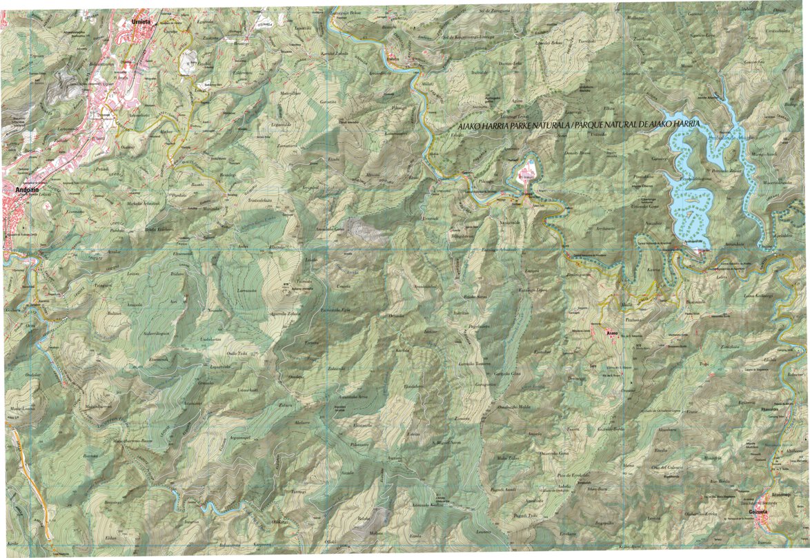 Andoain (0064-4) Map by Instituto Geografico Nacional de Espana ...