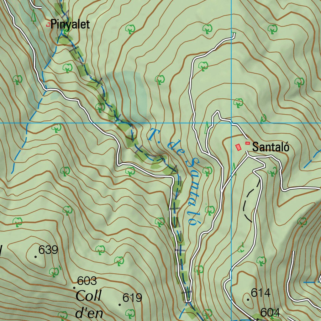 Olot (0257-3) Map by Instituto Geografico Nacional de Espana | Avenza Maps
