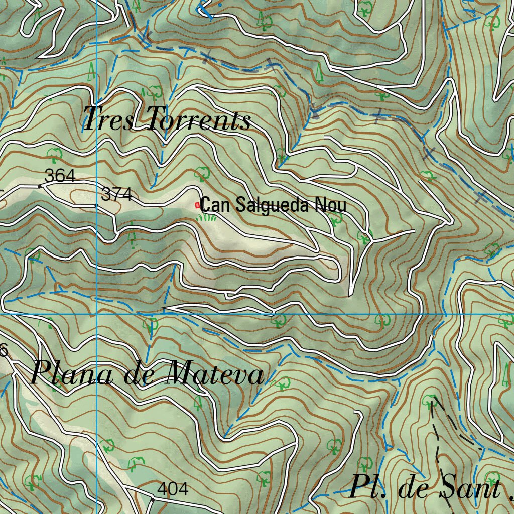 Girona (0334-1) Map by Instituto Geografico Nacional de Espana | Avenza ...