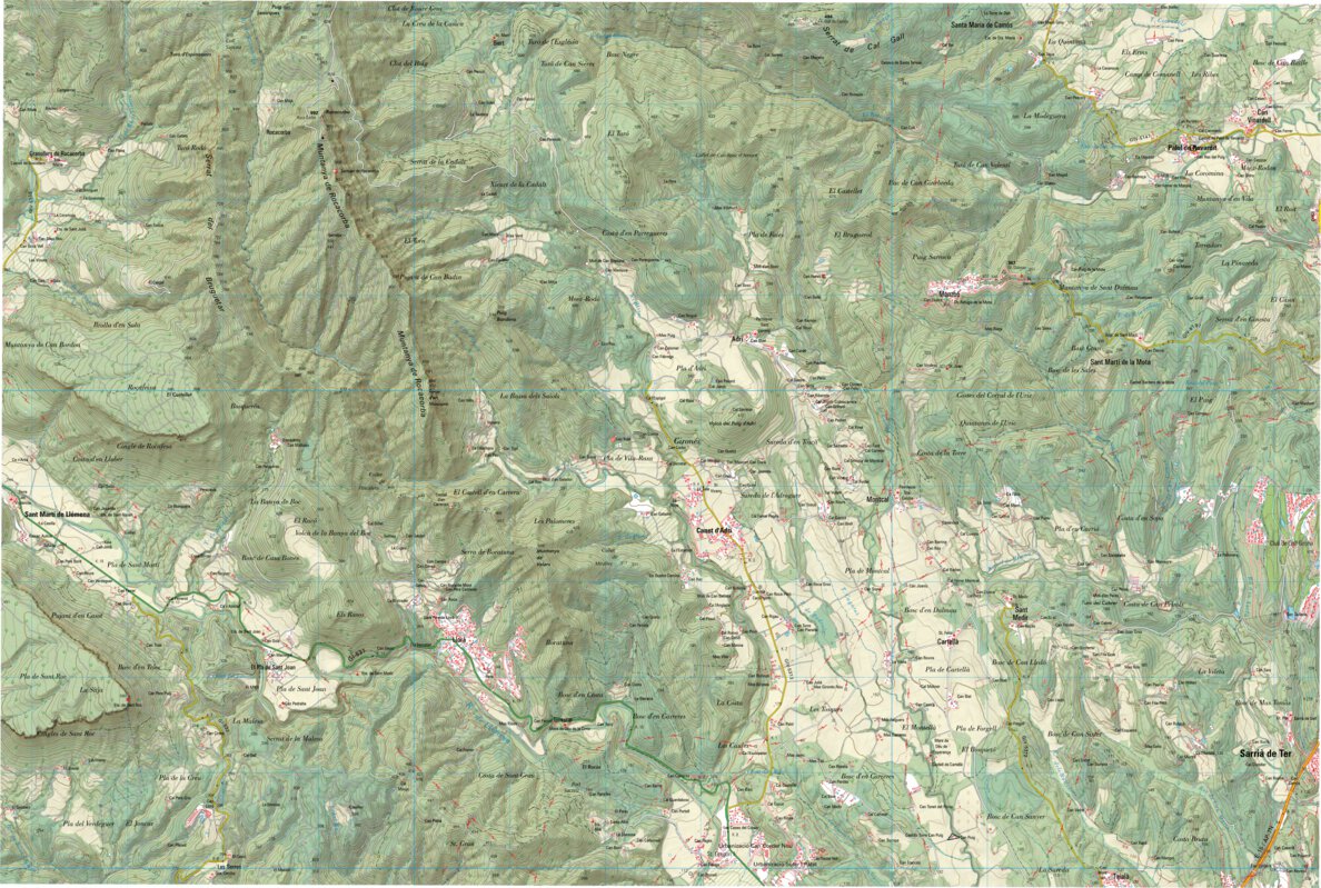 Canet d'Adri (0295-4) Map by Instituto Geografico Nacional de Espana ...