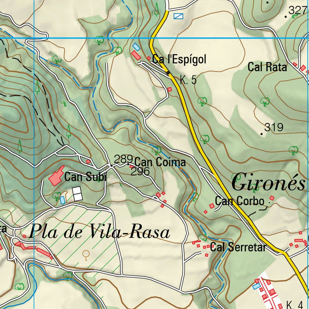 Canet d'Adri (0295-4) Map by Instituto Geografico Nacional de Espana ...