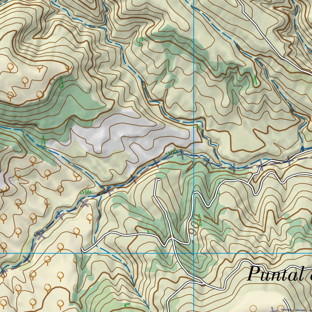El Hacho (0970-2) Map by Instituto Geografico Nacional de Espana ...