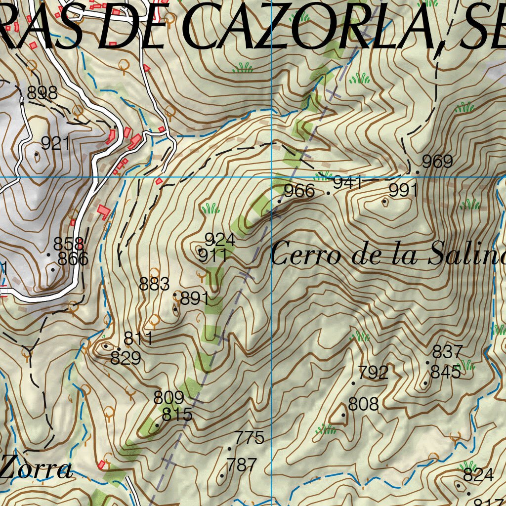 Pozo Alcón (0949-4) Map by Instituto Geografico Nacional de Espana ...