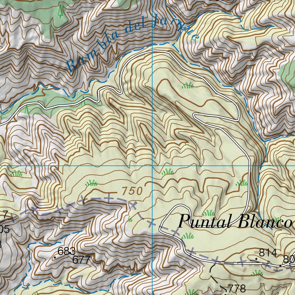 Cuevas del Campo (0971-2) Map by Instituto Geografico Nacional de ...