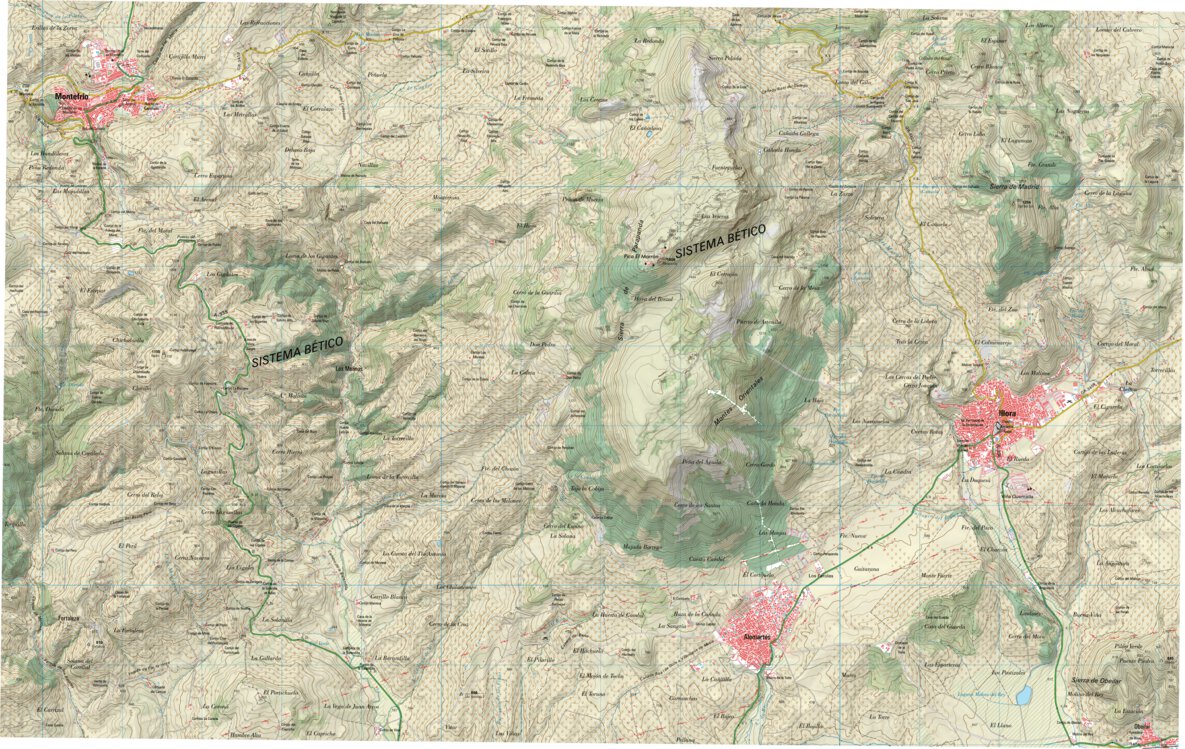 Montefrío (1008-2) Map by Instituto Geografico Nacional de Espana ...