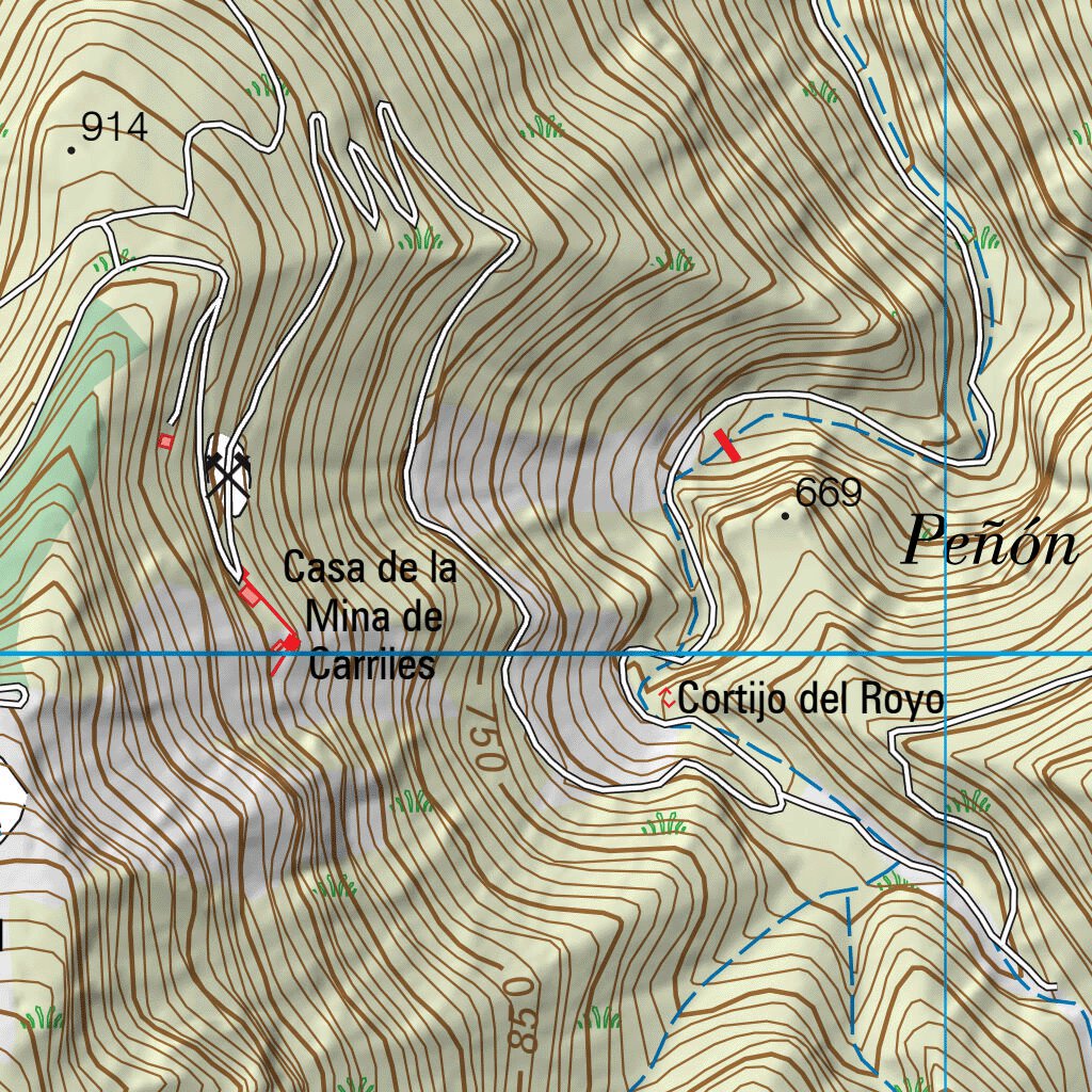 Órgiva (1042-3) Map by Instituto Geografico Nacional de Espana | Avenza ...