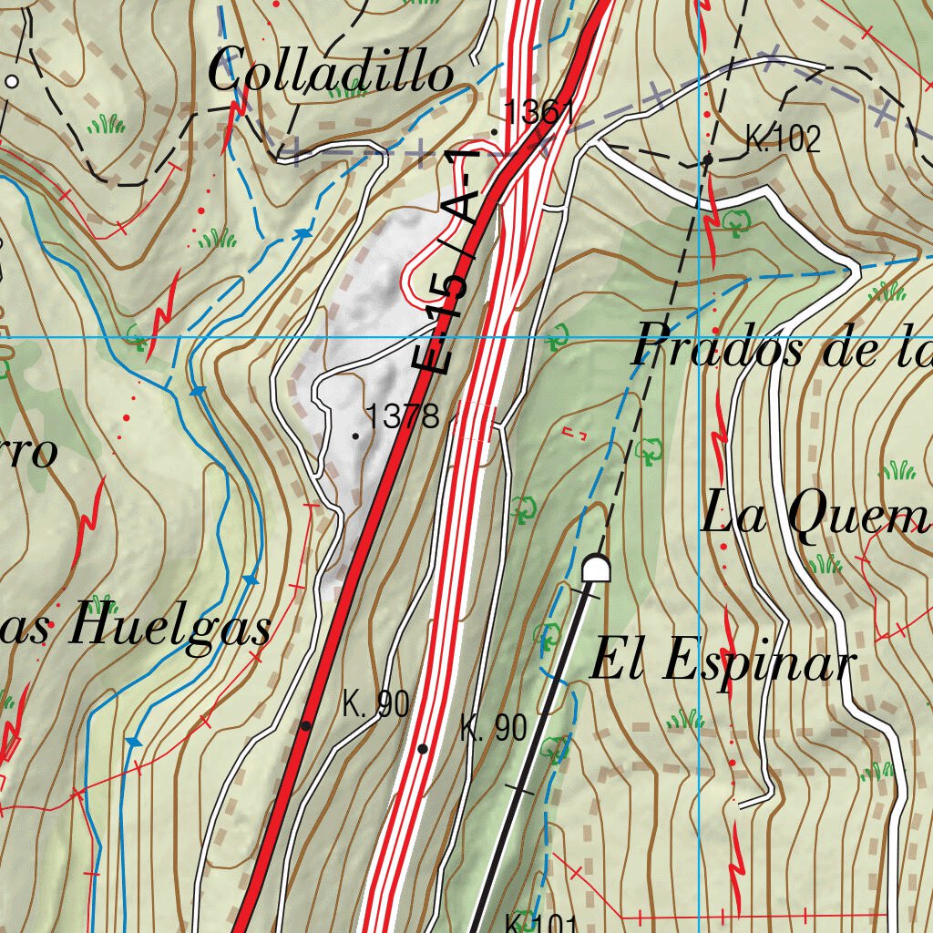 Robregordo (0458-2) Map by Instituto Geografico Nacional de Espana ...