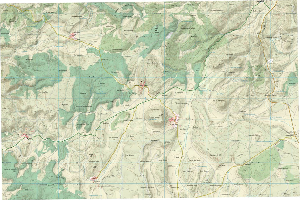 Labros (0463-4) Map by Instituto Geografico Nacional de Espana | Avenza ...