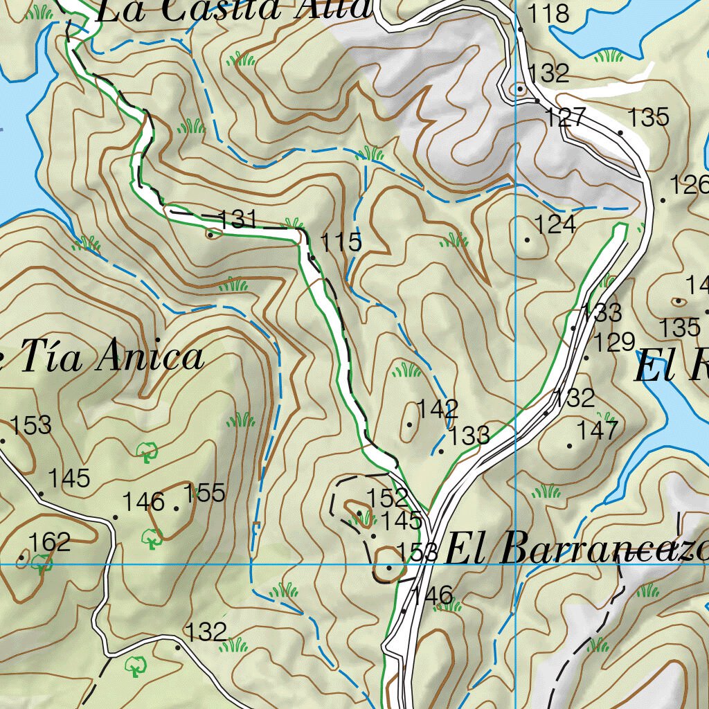 El Parador (0958-1) Map by Instituto Geografico Nacional de Espana ...