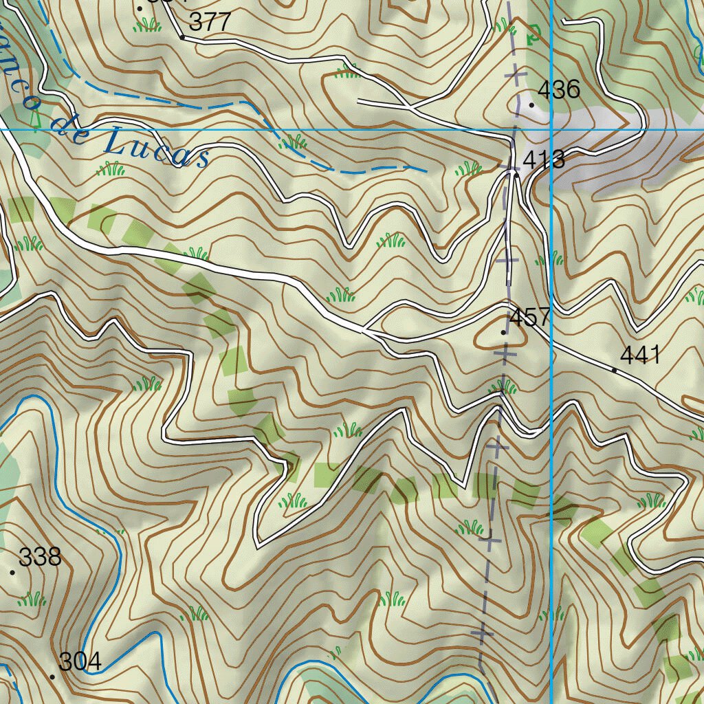 El Mustio (0916-3) Map by Instituto Geografico Nacional de Espana ...