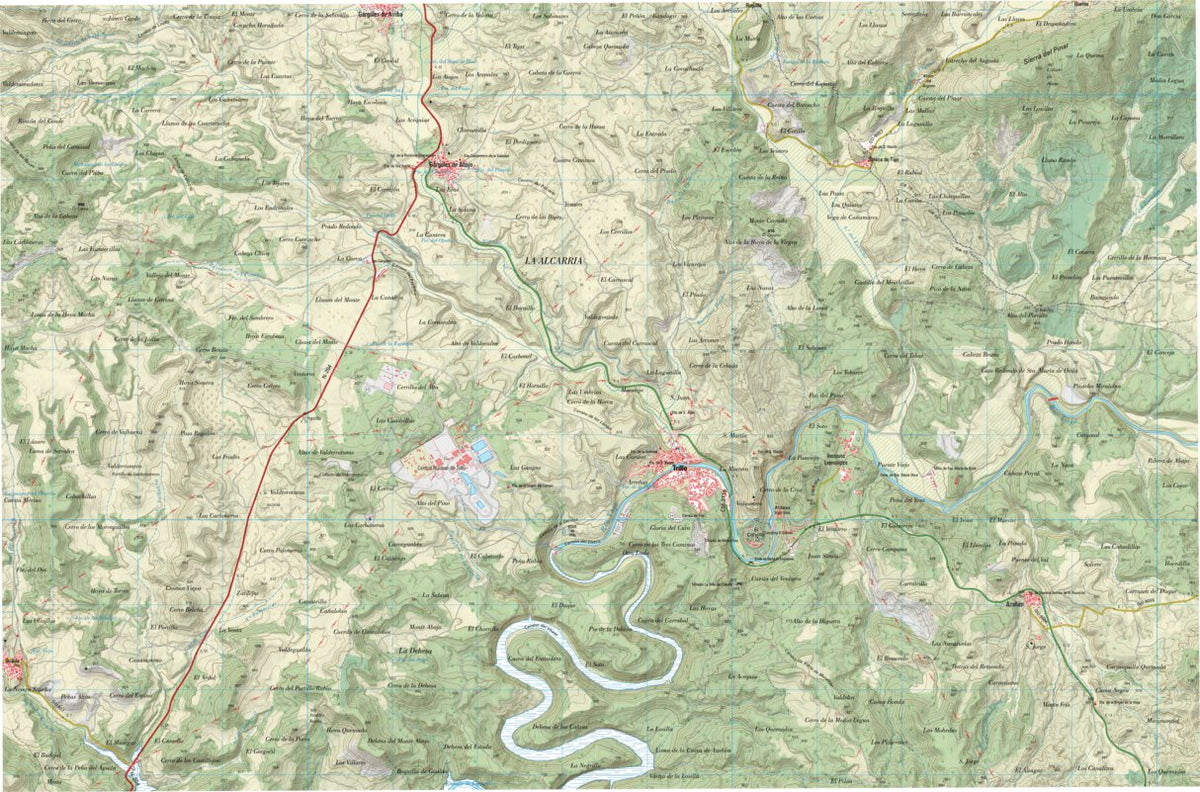 Trillo (0512-4) Map by Instituto Geografico Nacional de Espana | Avenza ...