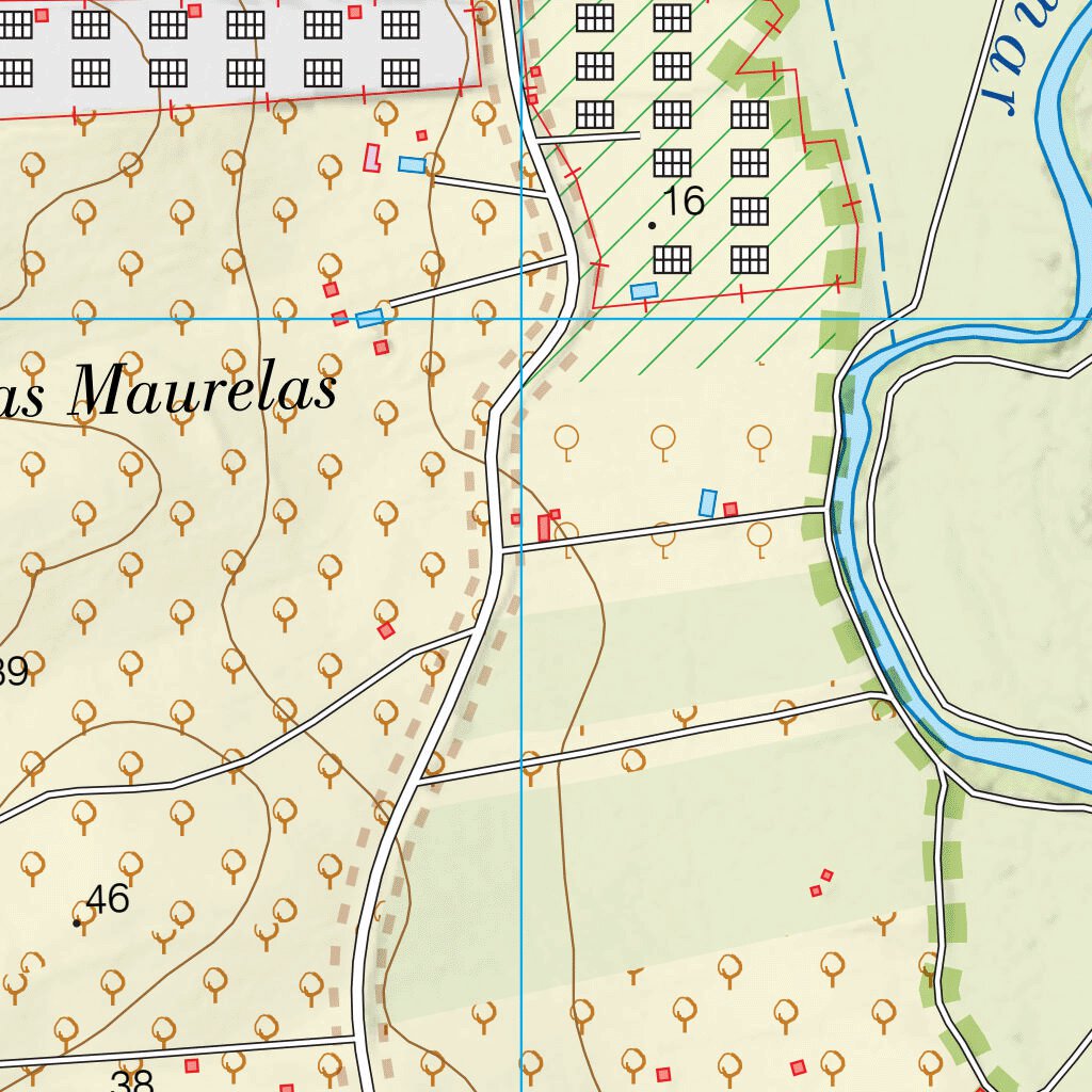 Pilas (1001-2) Map by Instituto Geografico Nacional de Espana | Avenza Maps