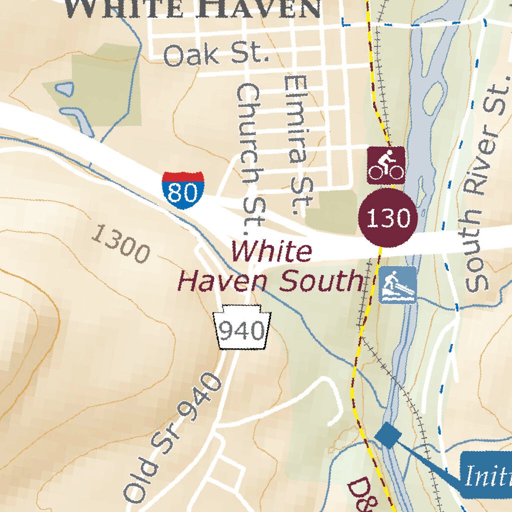Jim Thorpe Adventure Map (Side 2) by offthemaps | Avenza Maps