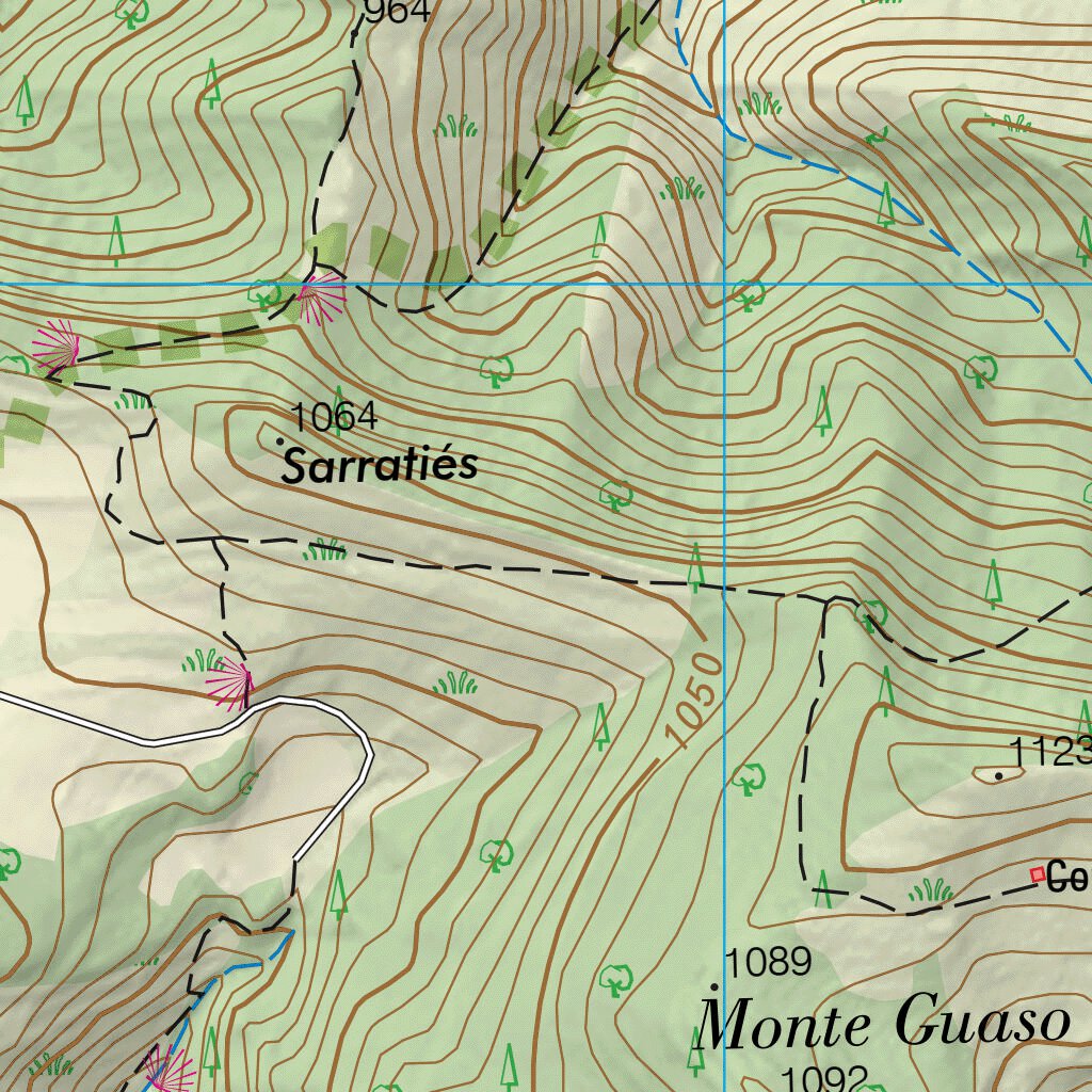 Jaca (0176-4) Map by Instituto Geografico Nacional de Espana | Avenza Maps