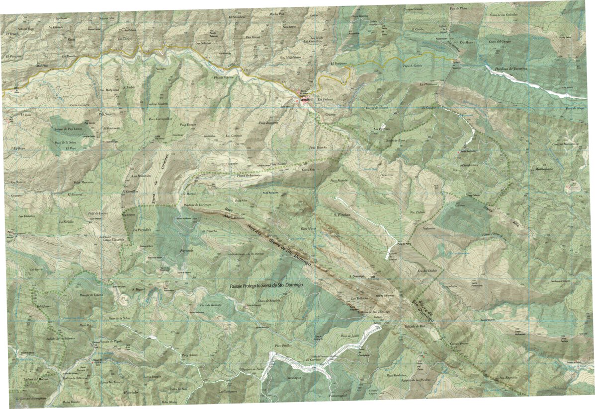 Longás (0208-2) Map by Instituto Geografico Nacional de Espana | Avenza ...