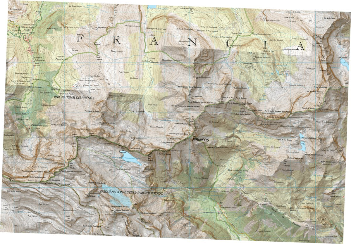 Monte Perdido (0146-4) Map by Instituto Geografico Nacional de Espana ...
