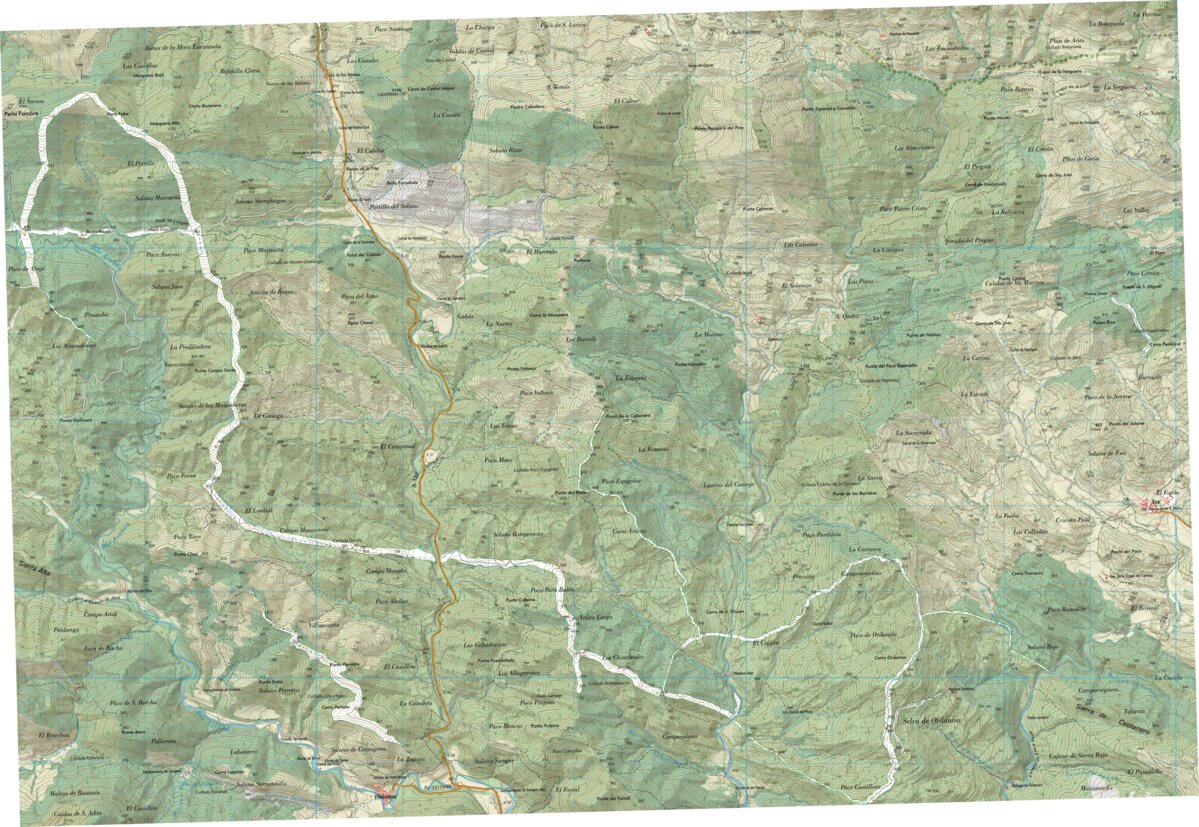 Ena (0209-1) Map by Instituto Geografico Nacional de Espana | Avenza Maps